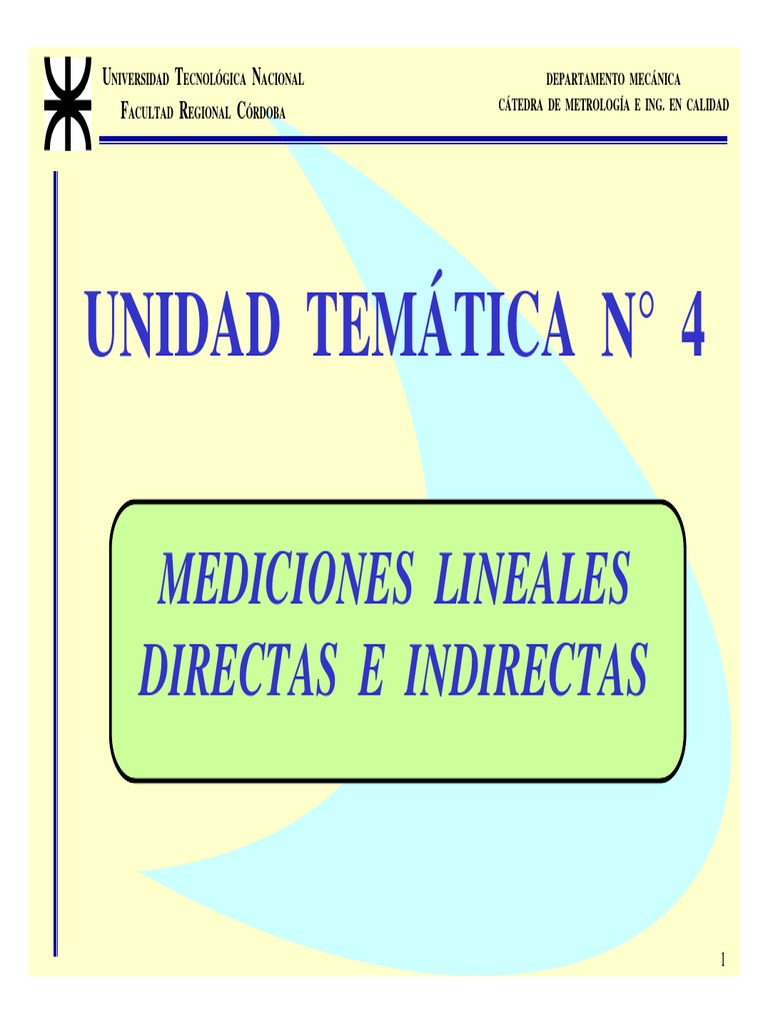 Presentación U T Nro 4 | PDF