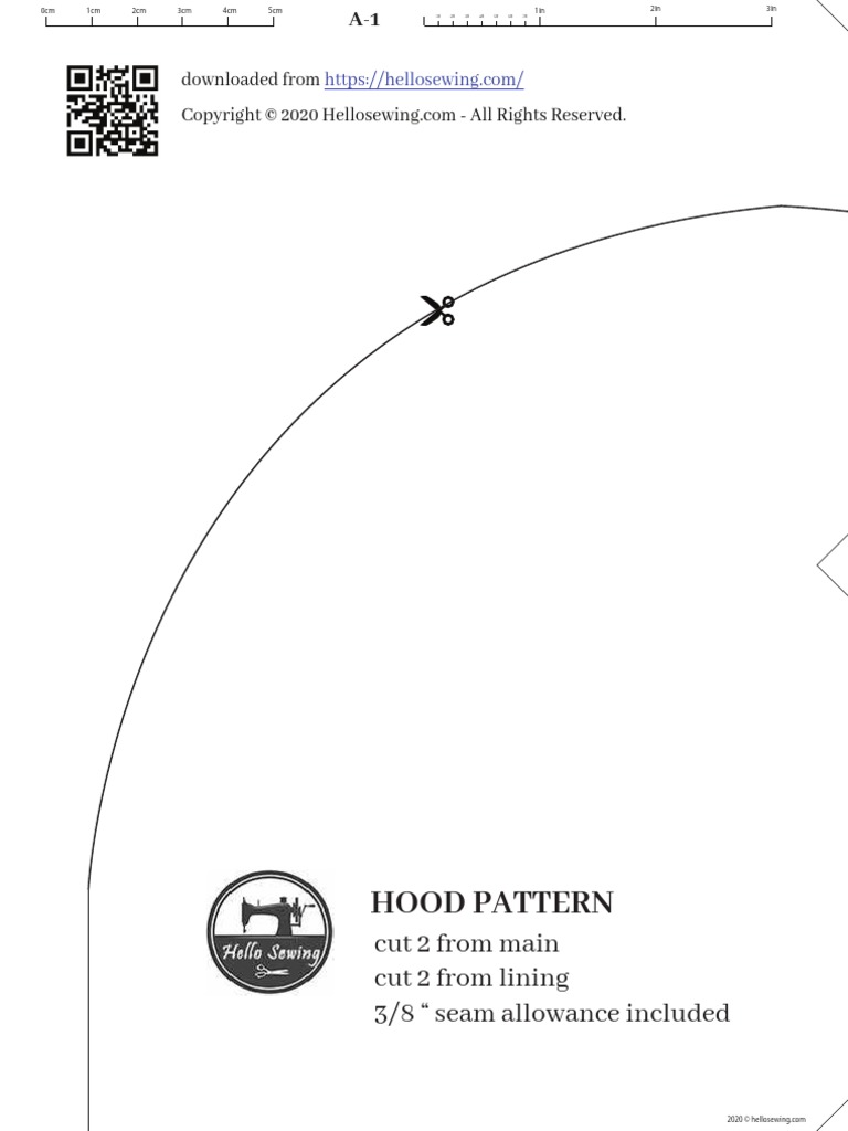 Hooded Cloak Pattern Hood | PDF
