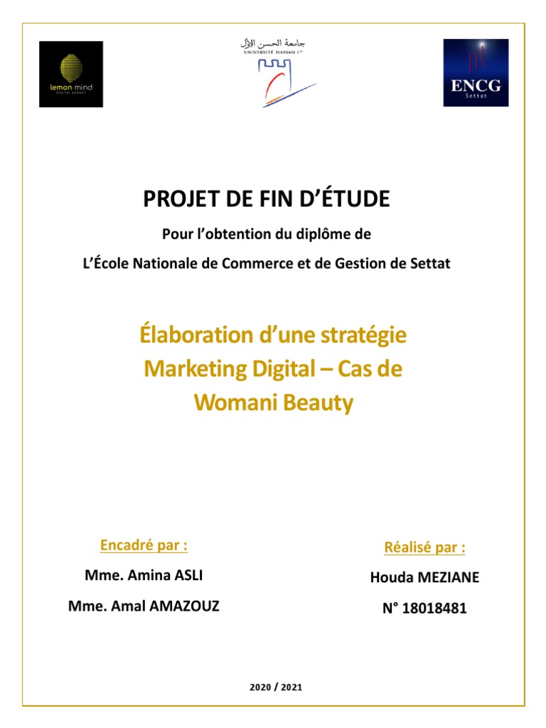 PFE - Houda Meziane Final | PDF