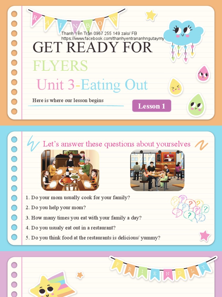 Unit 3 Lesson 1 | Download Free PDF | Cuisine | Cooking