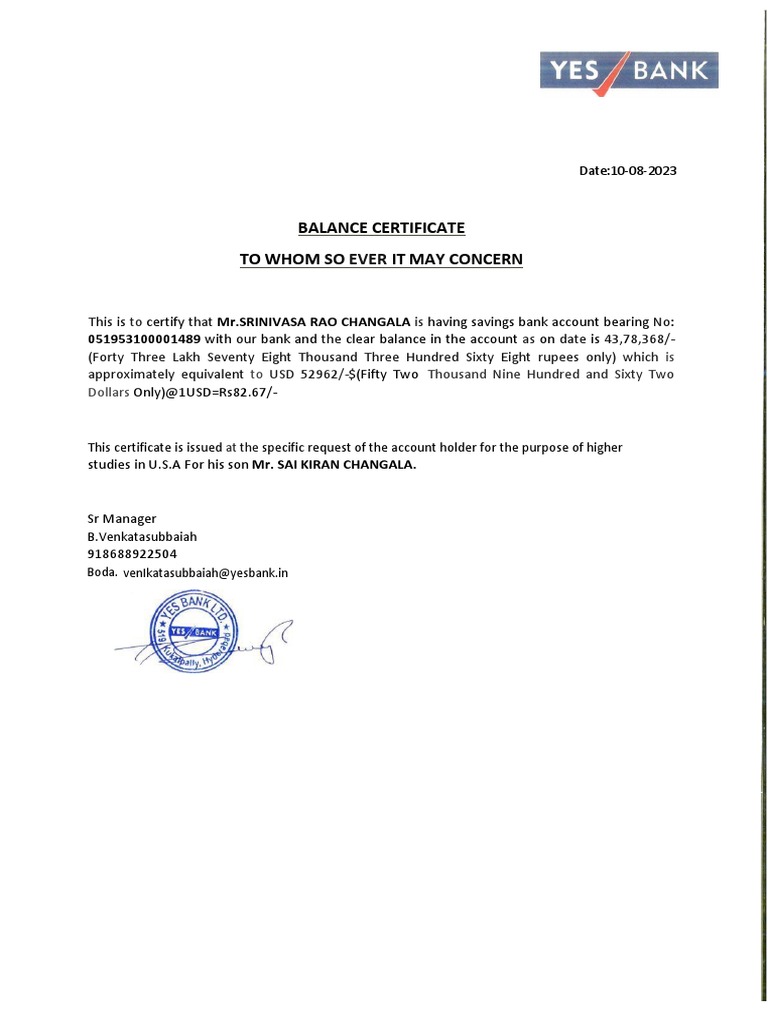 Bank Statement1 | PDF