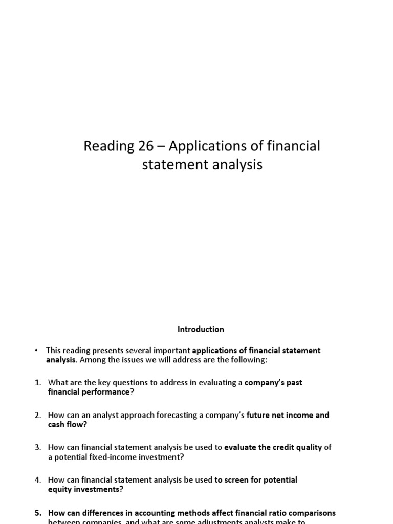 Financial Applications Handout | PDF