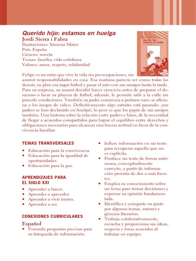 Querido Hijo Estamos en Huelga | PDF | España