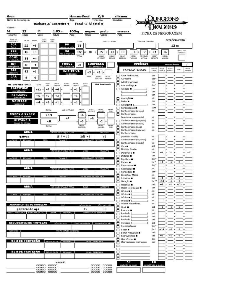 ficha automatica | PDF