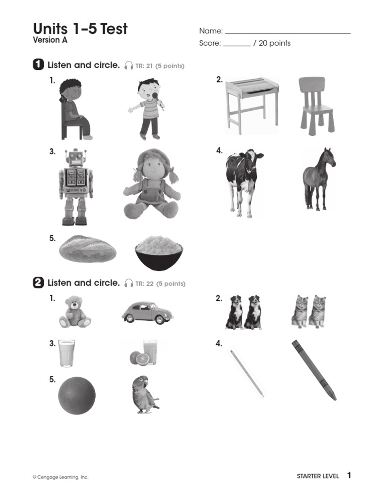 Look Ame Starter Units1-5 Testa | PDF