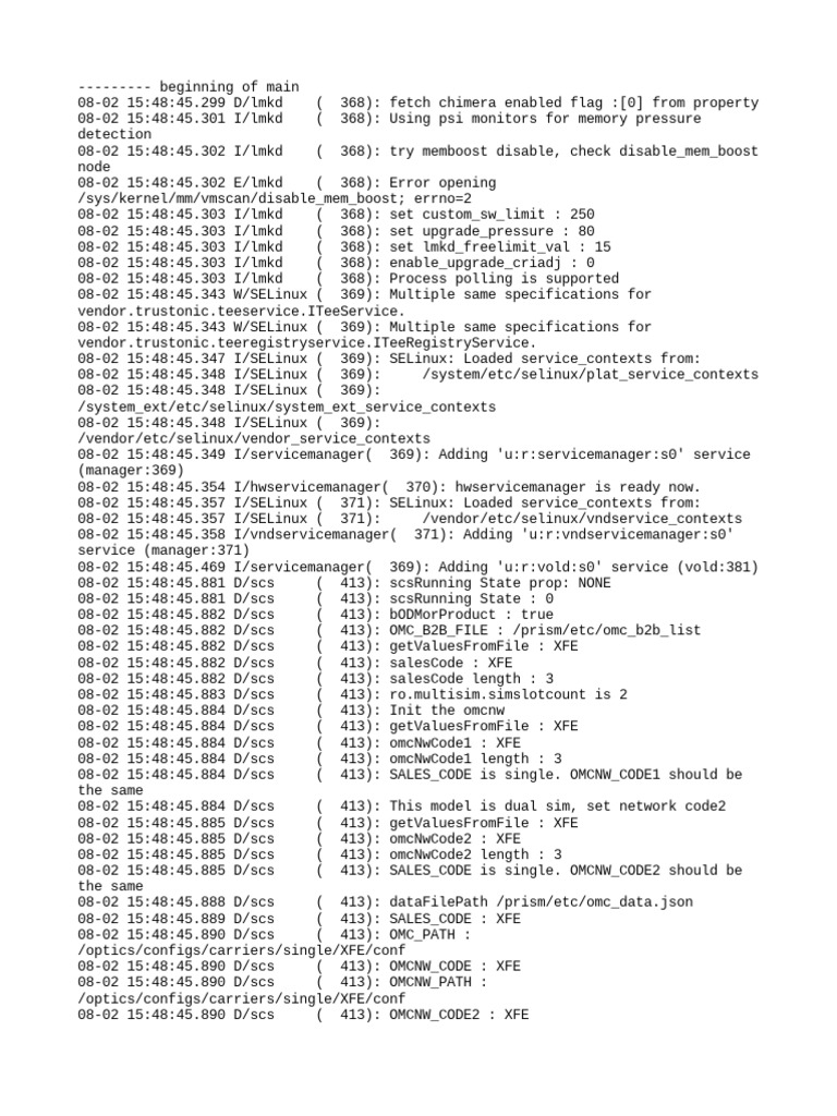 System Log Analysis | PDF | Science & Mathematics | Computers