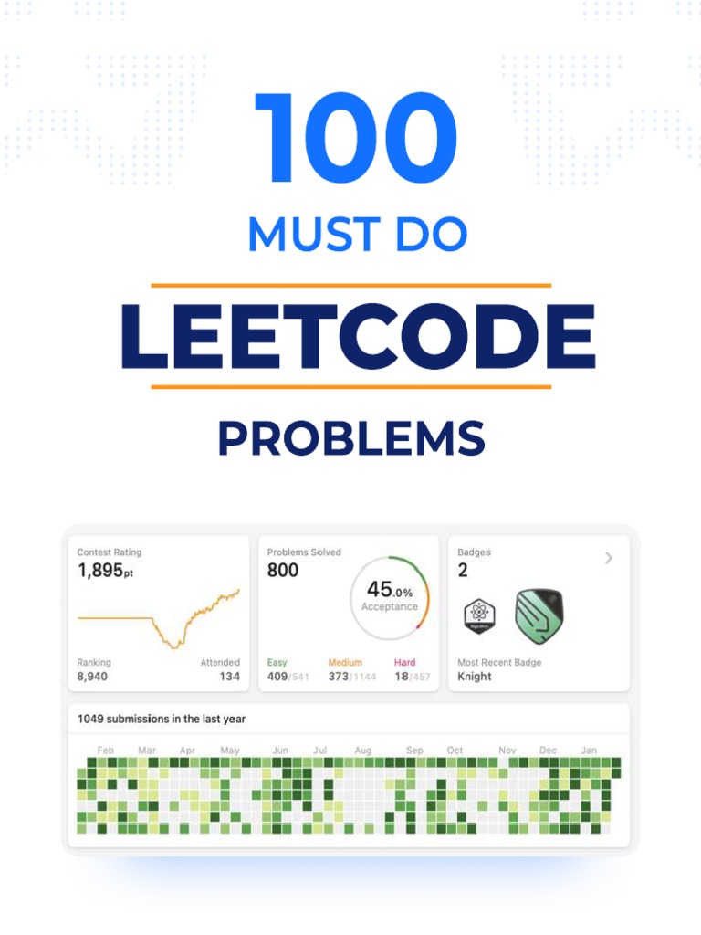 100 Must Do LeetCode Problems!!! | PDF | Career & Growth