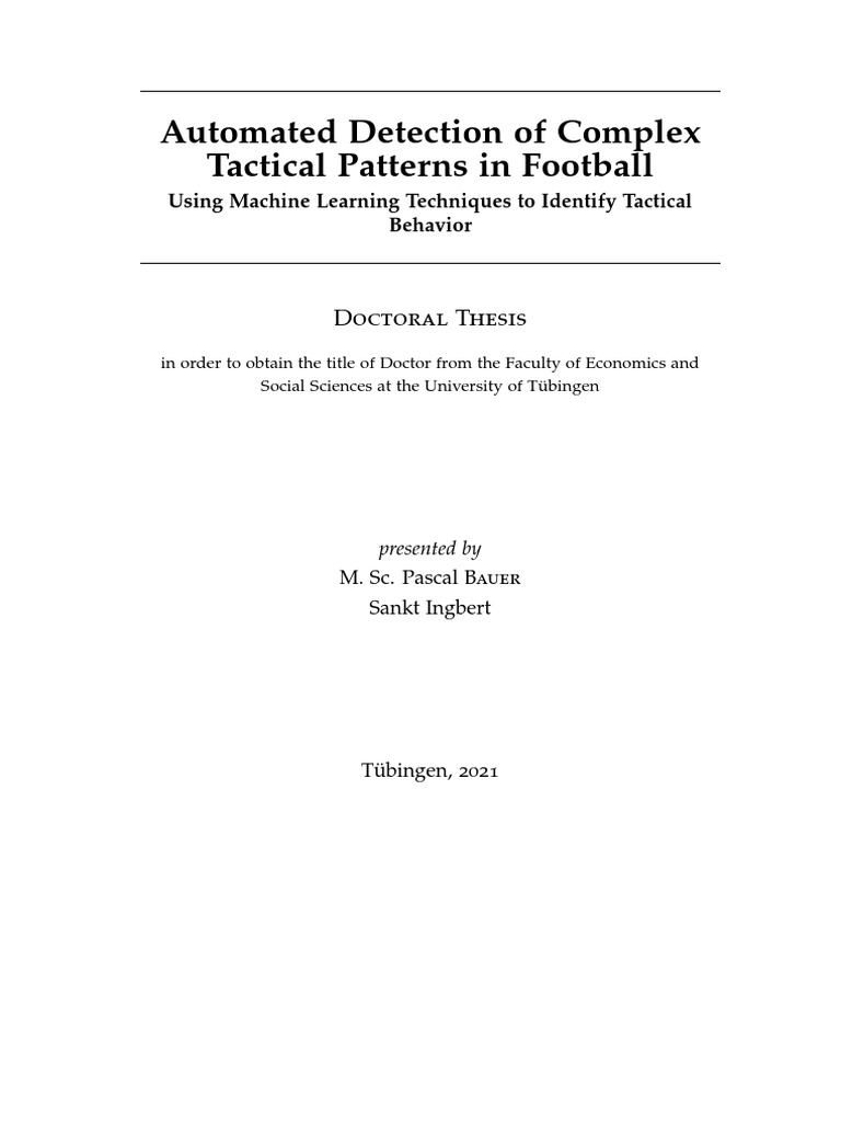Dissertation PBA Publication Version | PDF | Machine Learning | Statistical Classification