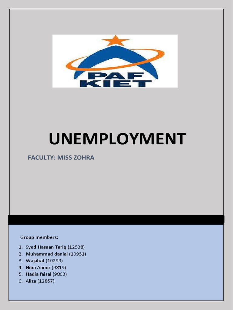 Unemployment project report | PDF