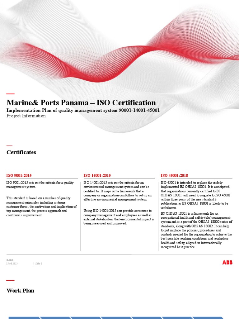 Marine & Ports ISO Certification Process | PDF