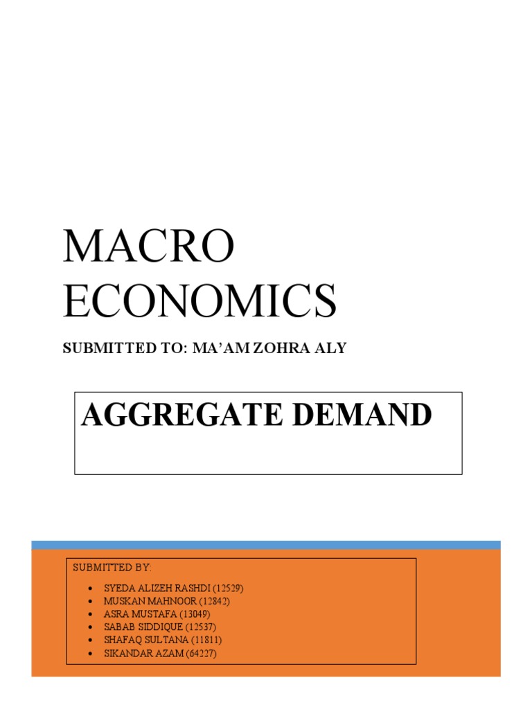 Aggregate Demand | PDF | Aggregate Demand | Demand