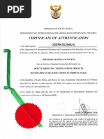 Matric Statement of Results | PDF