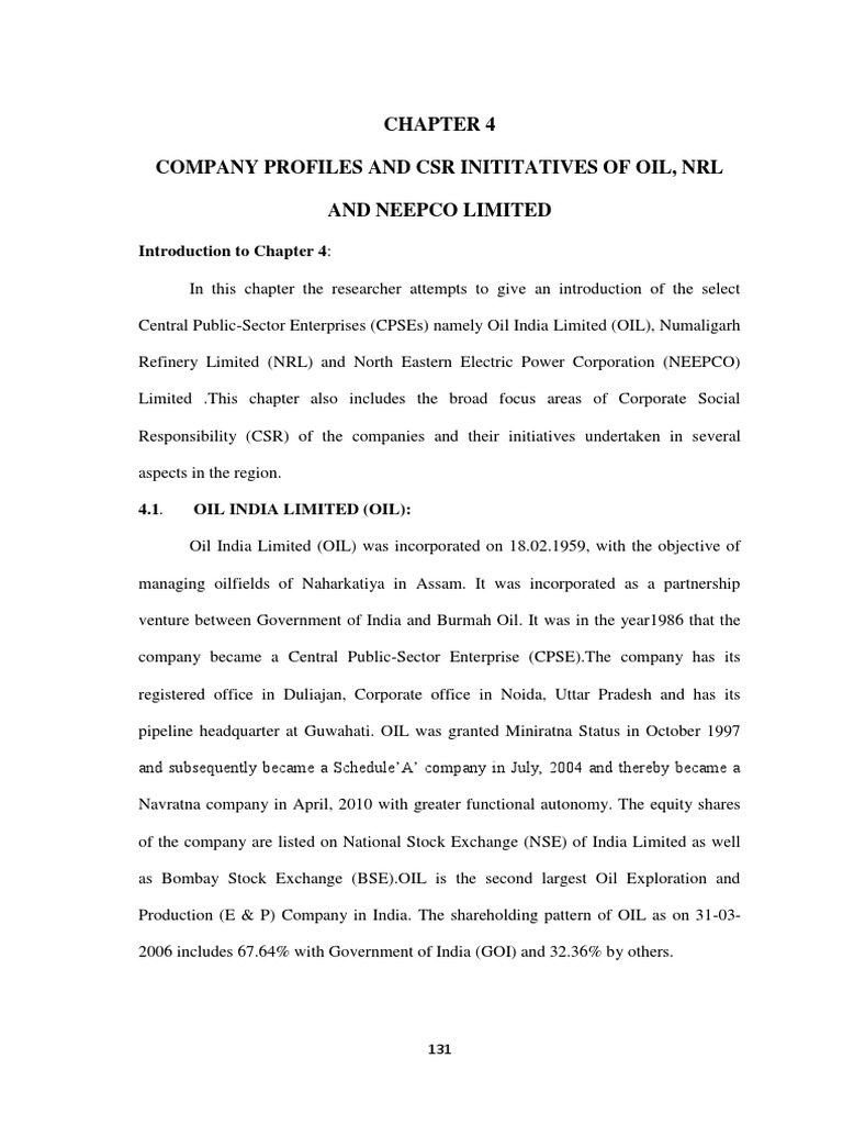 13 Chapter 4 | Download Free PDF | Petroleum | Corporate Social Responsibility