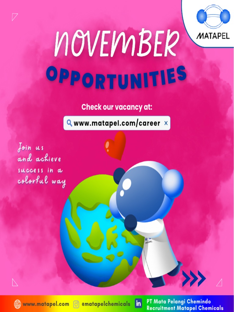Matapel Vacancy - November 2022 | PDF