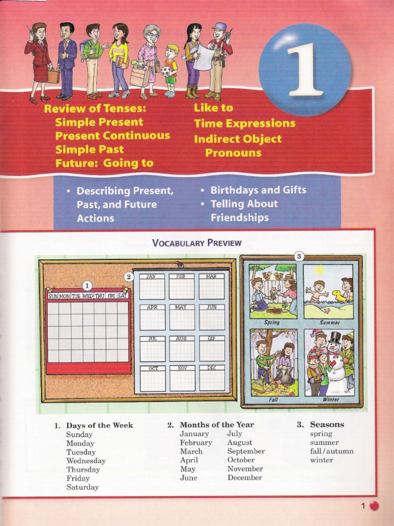 SBS 2 Student's Book UNIT 1 | PDF