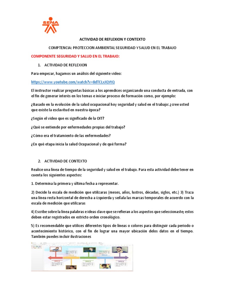 Actividad de Reflexion y Contexto | PDF