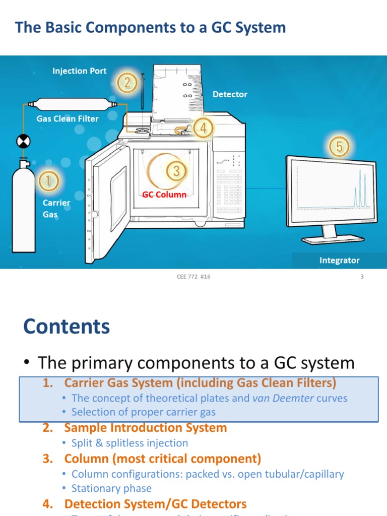 Essential Components of GC 1692116021 | Download Free PDF | Gas Chromatography | Chromatography