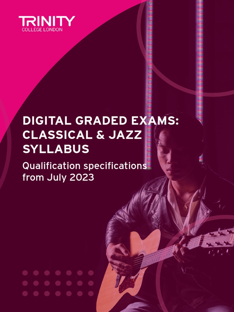 Digital Grades - Classical and Jazz Syllabus | PDF