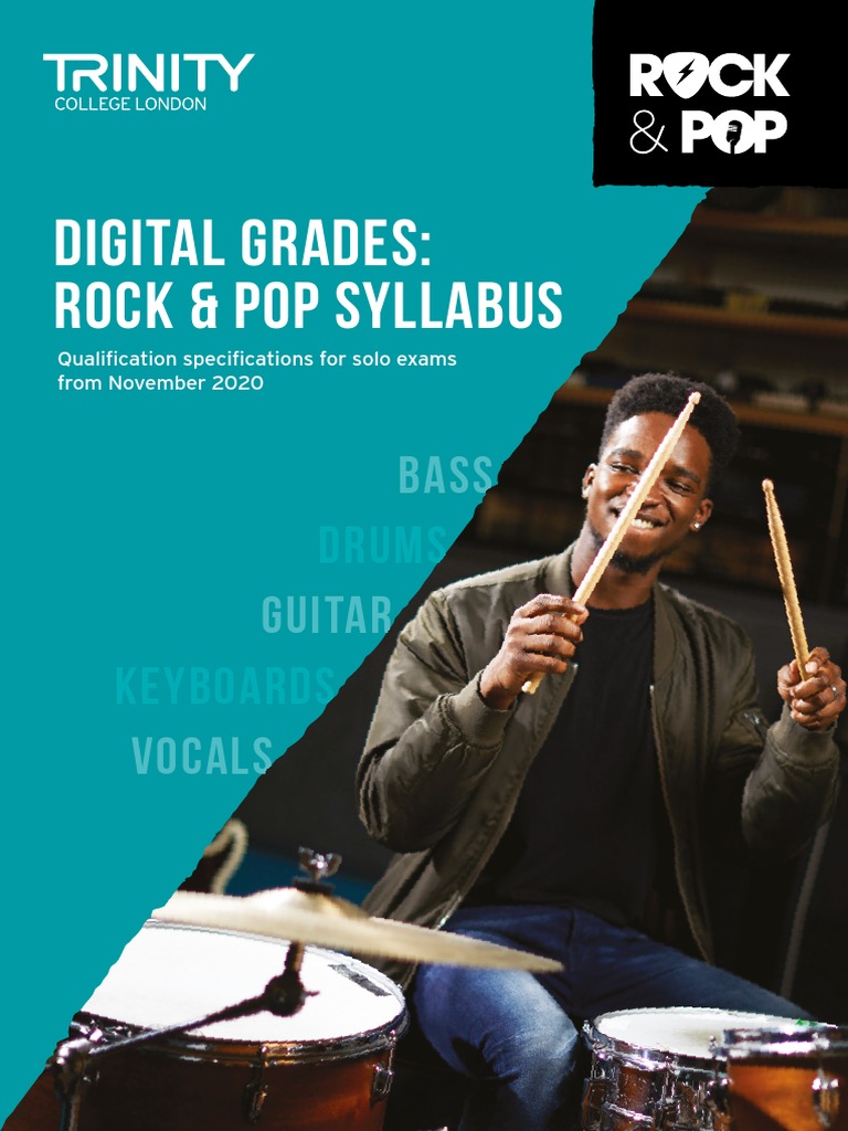 Digital Grades - Rock & Pop Syllabus ONLINE | PDF
