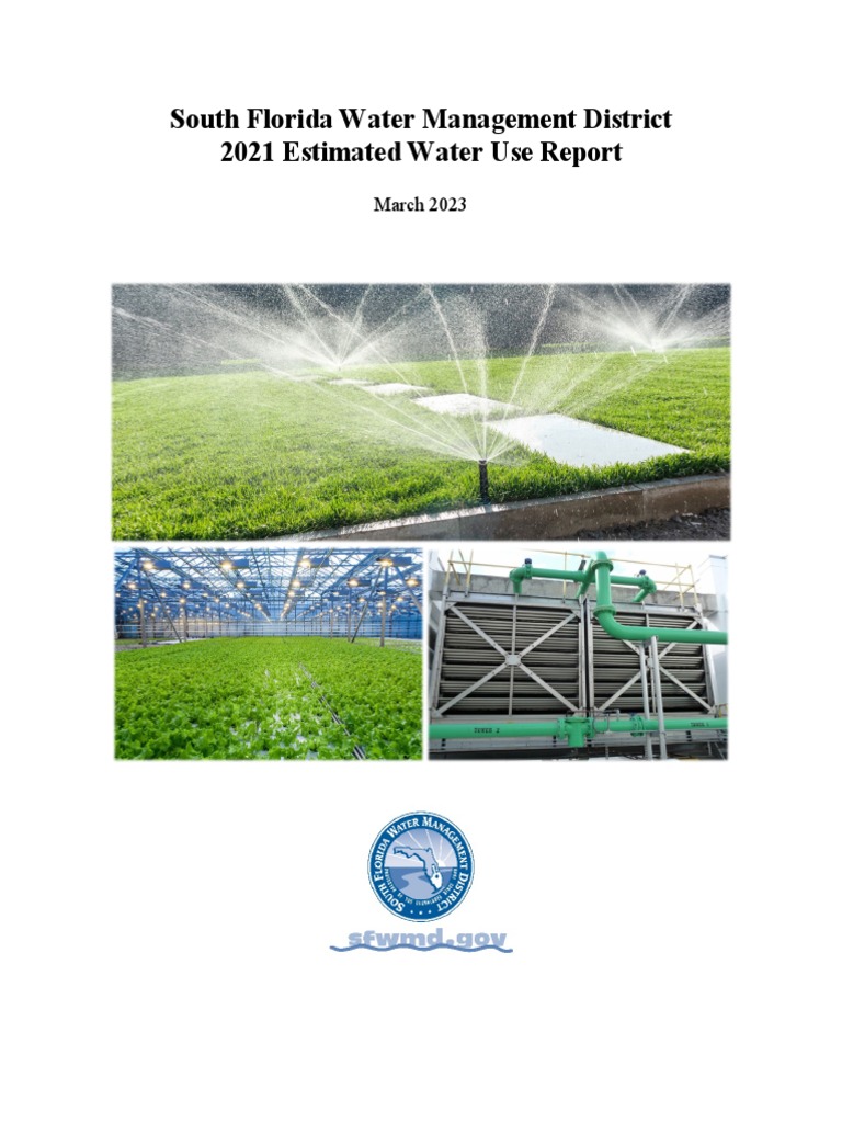 2021 Water Use Estimation Report Final 03-22-23 | PDF | Water | Groundwater