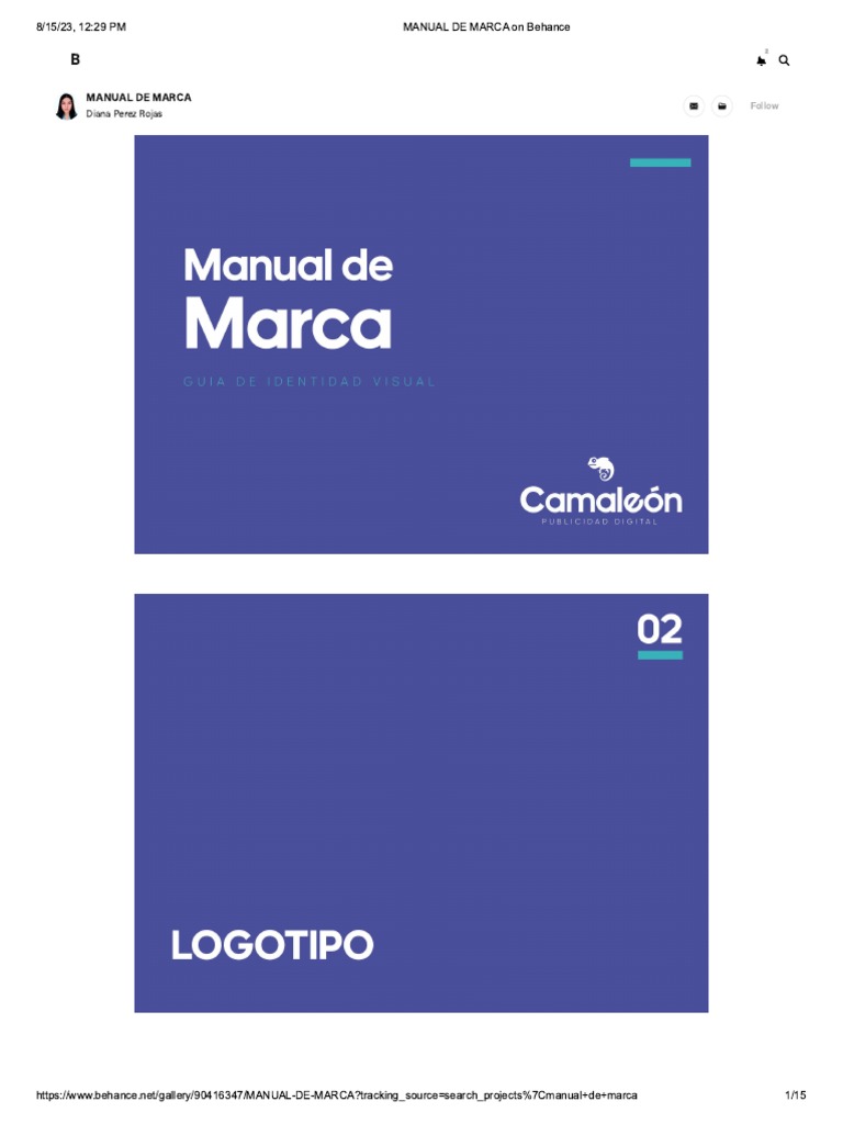 Ejemplo Manual de Marca | PDF