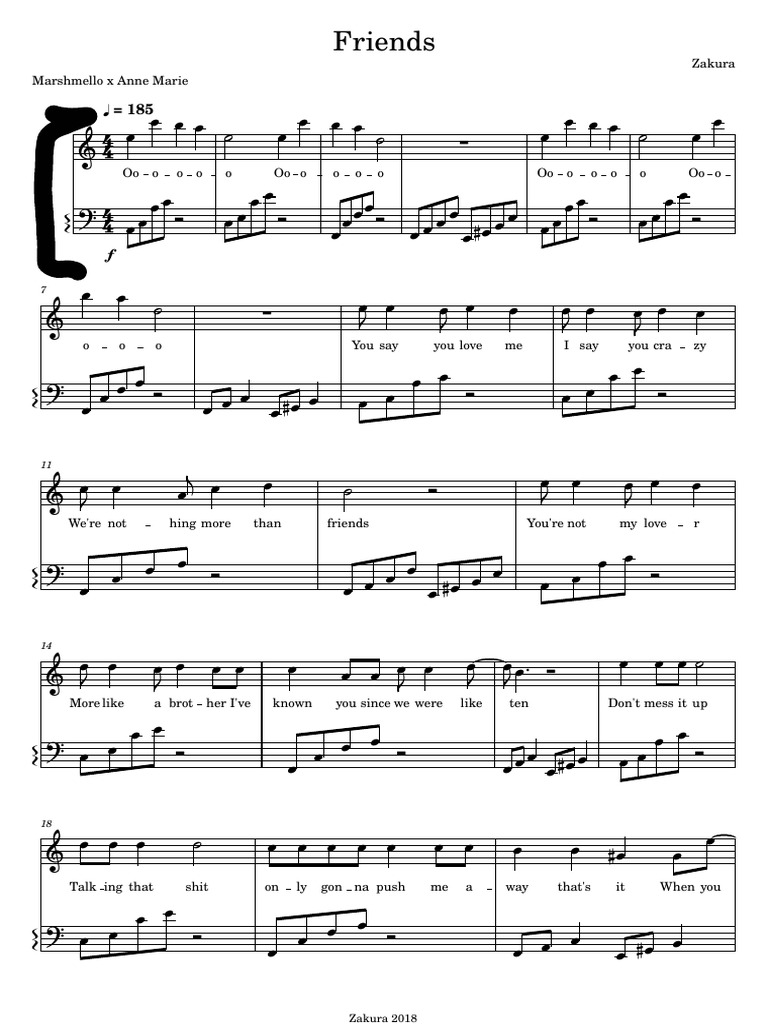 Marshmello X Anne Marie Friends 2 Pdf