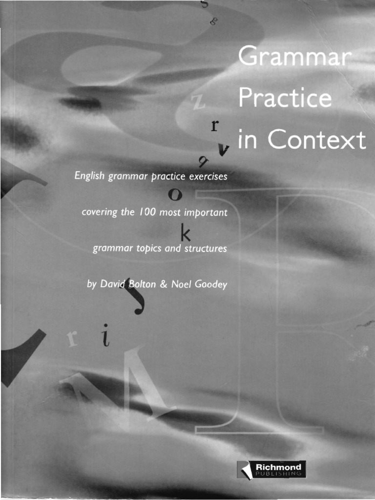 Richmond Grammar Practice in Context | PDF