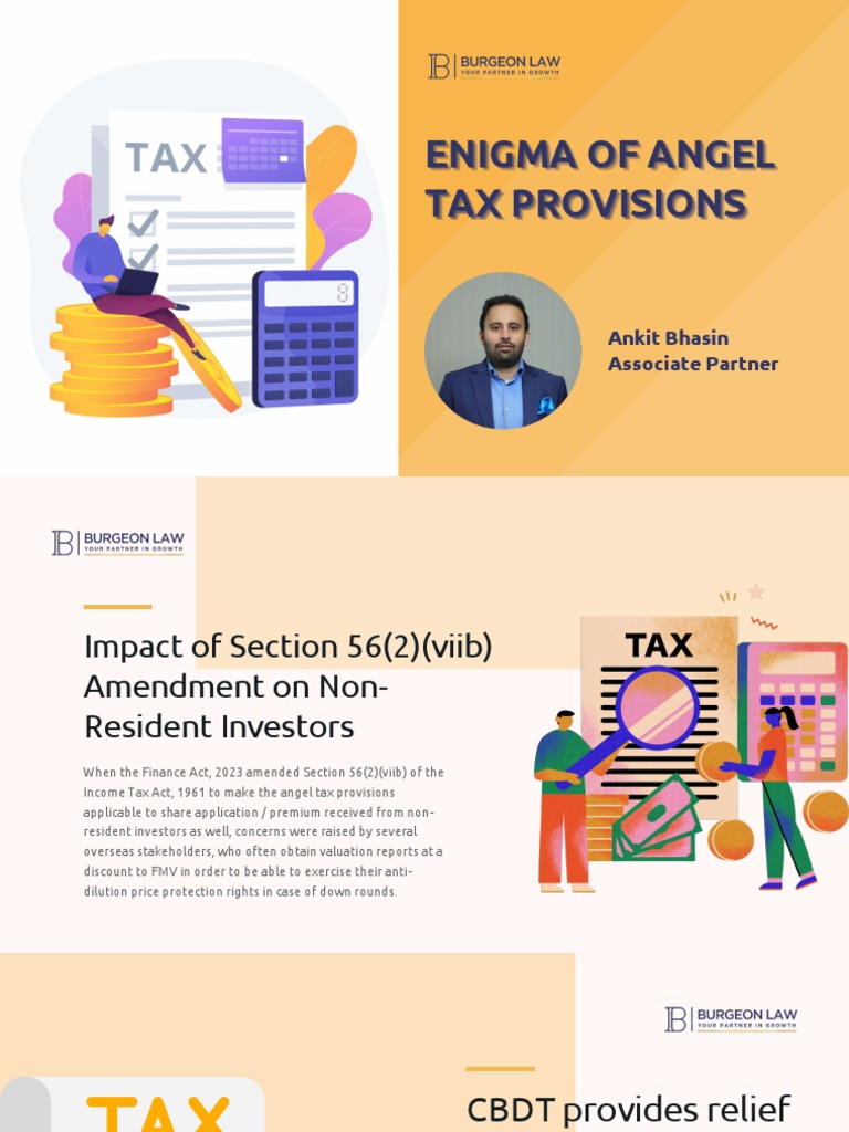 Enigma of Angel Tax Provisions 1687067998 | PDF | Valuation (Finance ...