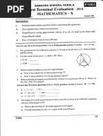 Formula Sheet Edexcel IGCSE Maths | PDF | Area | Euclidean Geometry