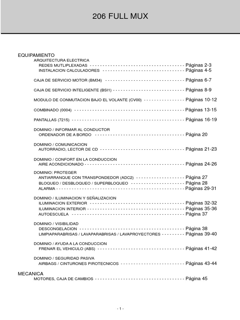 Bsi BSM Peugeot 207 | PDF | Hvac | Aire acondicionado
