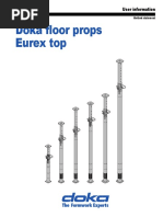 Doka Formwork Components Specifications | PDF