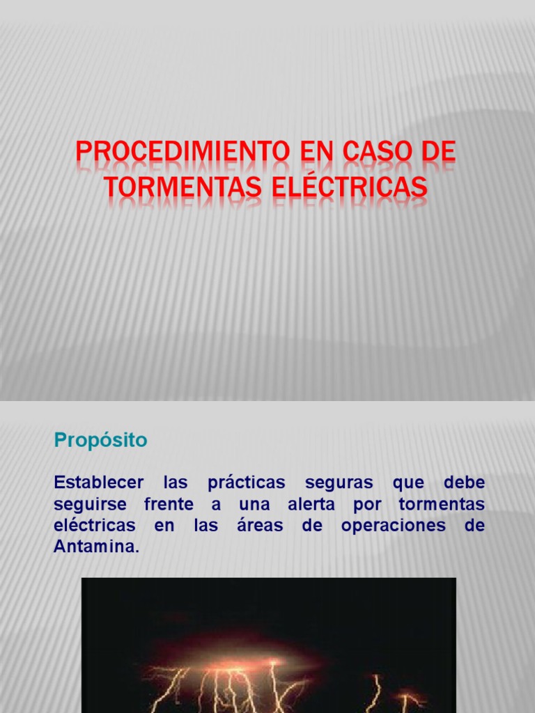 Tormentas Eléctricas | PDF | Relámpago | Tormentas