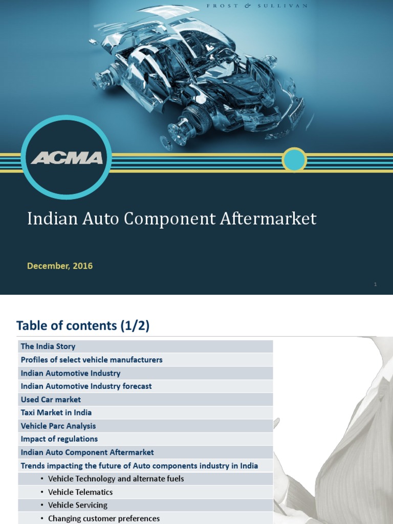 FS ACMA - PPT - Indian Auto Component Aftermarket | PDF