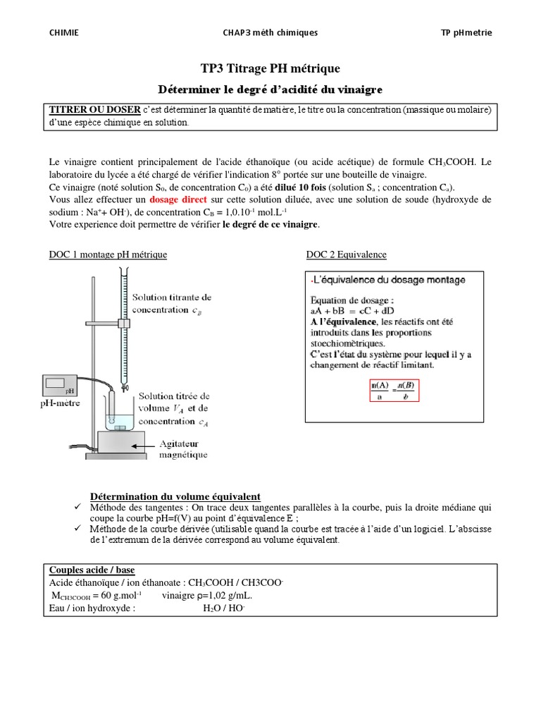 TP 3 Phmetrie+Pyth | PDF