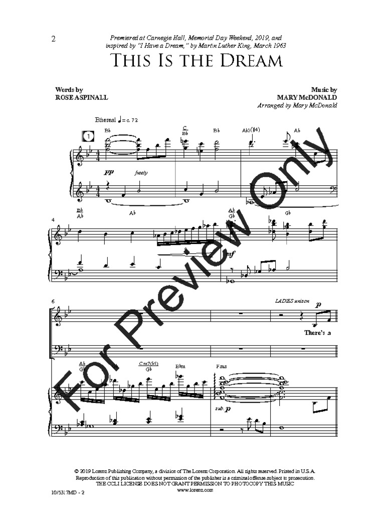 This Is The Dream | PDF