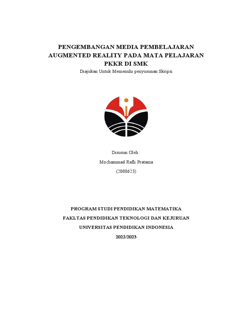 proposal penelitian rafli fix | PDF