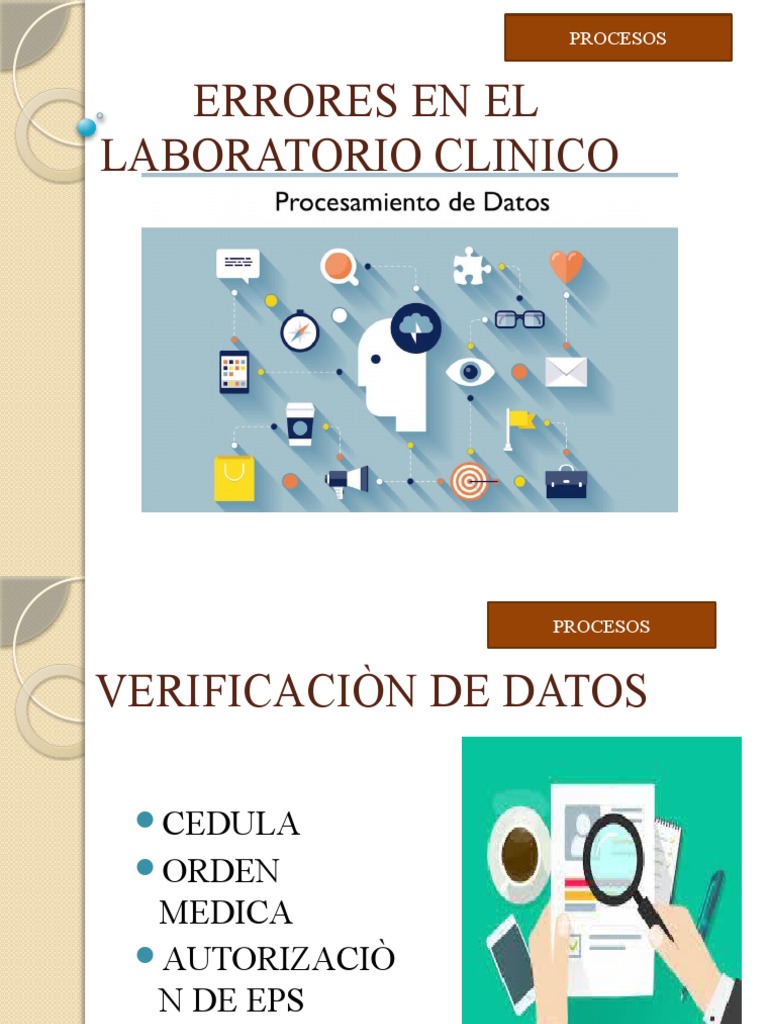 Errores En El Laboratorio Clinico Pdf
