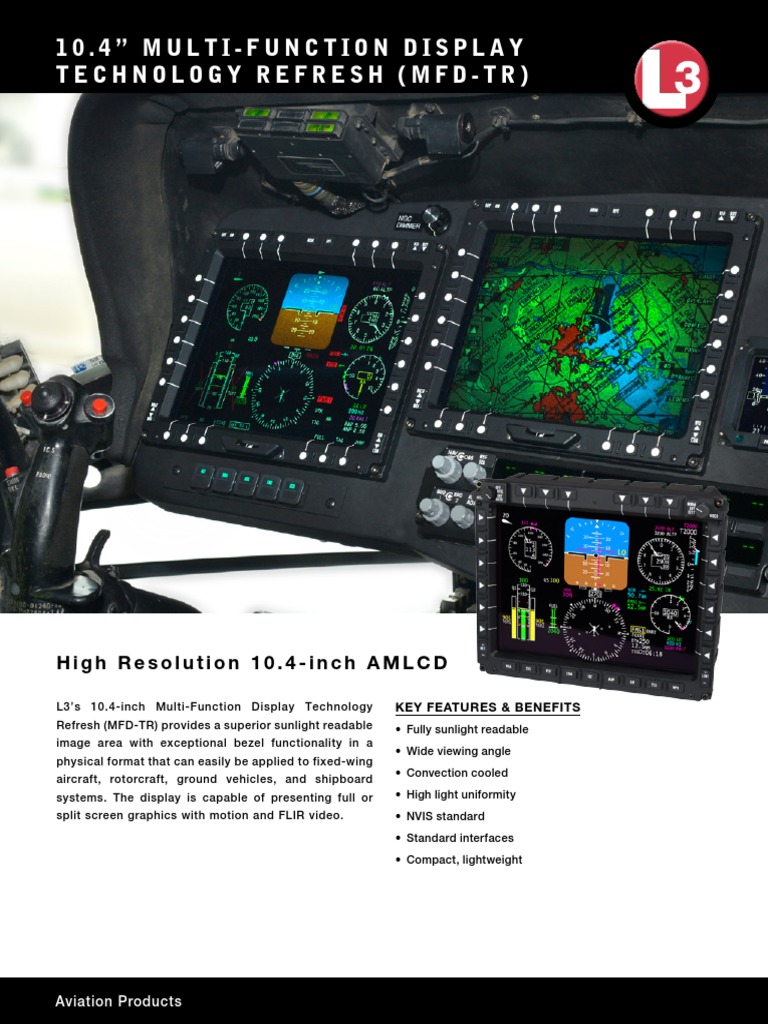 L3 MFD-TR 10.4zoll-Display | PDF