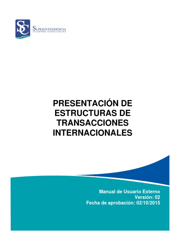 NOTIFICACION - TRANSACCIONES - INTERNACIONALES E04 | PDF