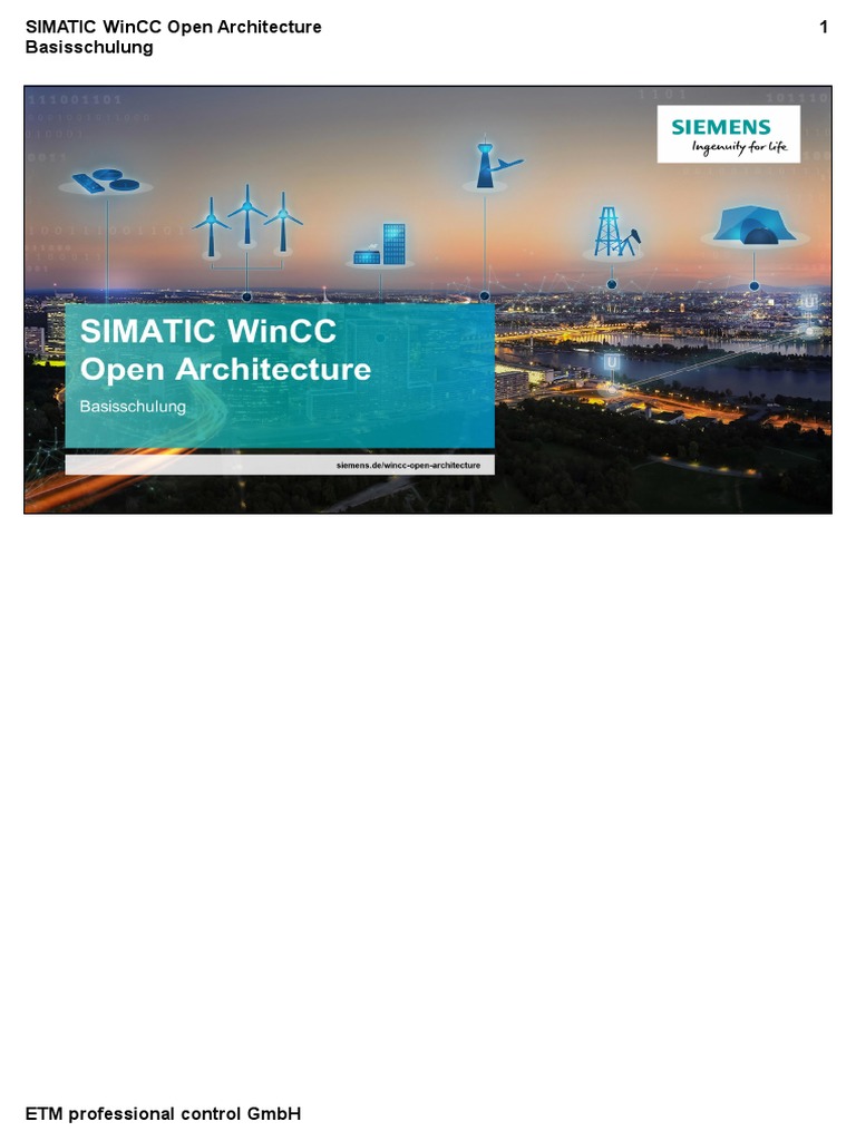 TR WinCC OA Basic Training de | PDF