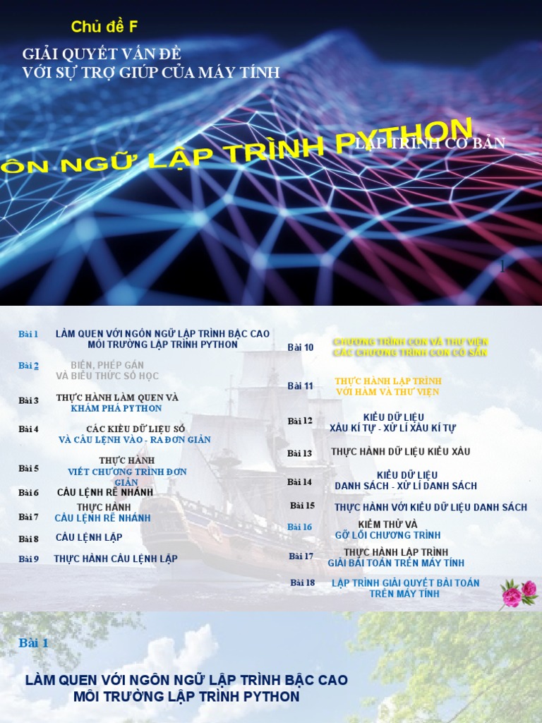 Theme F LTCB Python | PDF