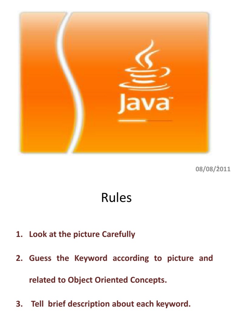 JAVA | PDF | Java (Programming Language) | Data Type