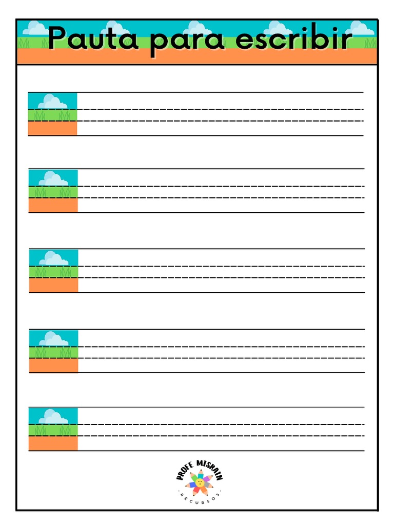 Pauta Escritura | PDF