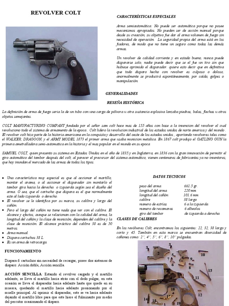 Revolver Colt | PDF
