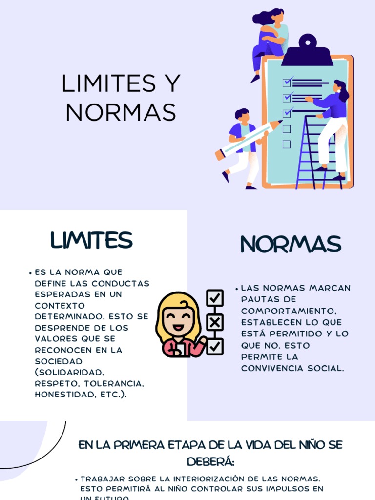 Sesion #3 Limites y Normas | PDF | Relaciones personales, crianza y ...