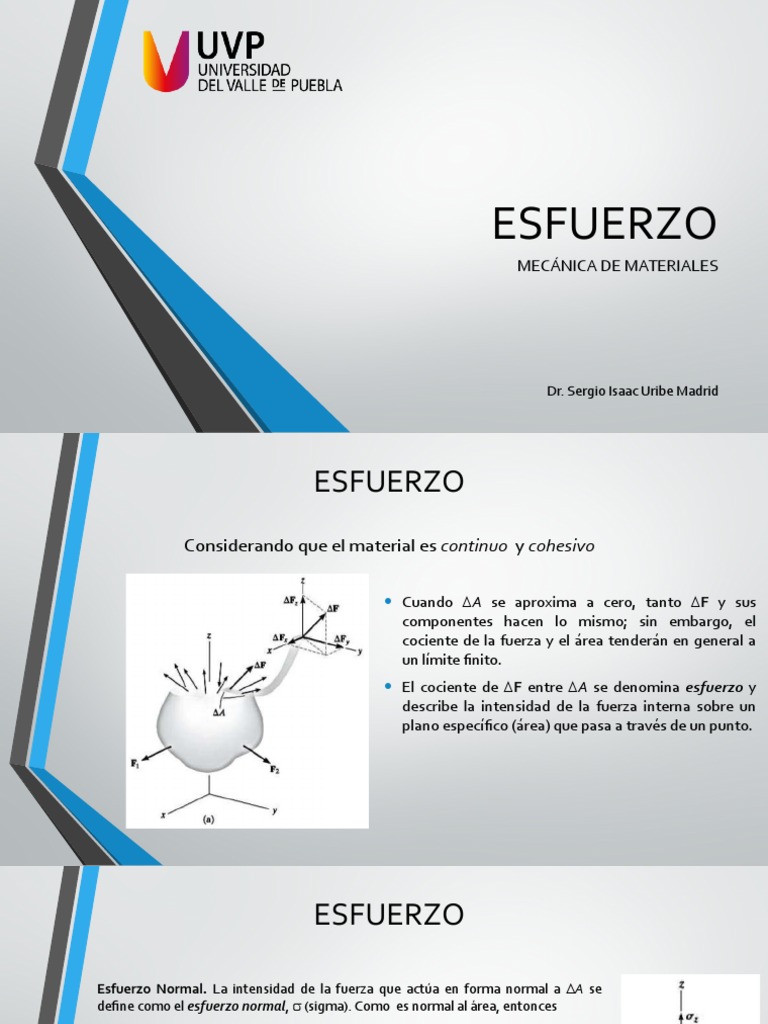 2 Esfuerzo Normal Promedio | PDF | Fuerza | Estrés (Mecánica)
