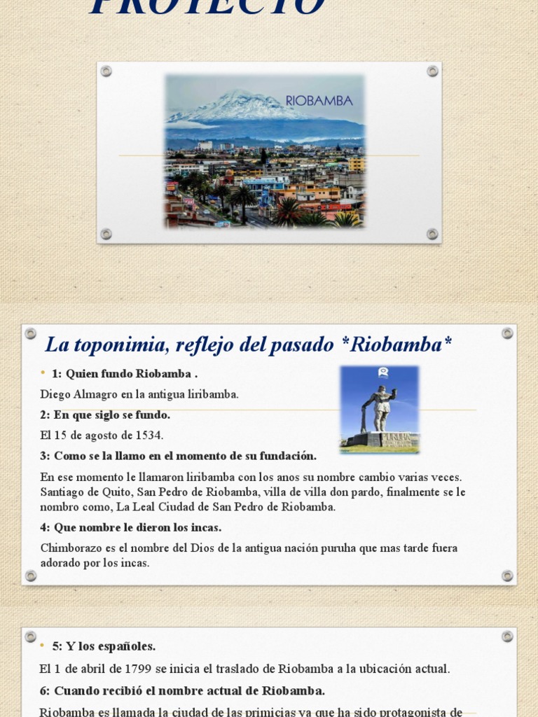 PROYECTO Historia | PDF