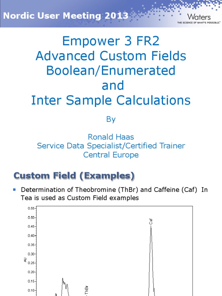 Empower 3 FR2 Advanced Custom Fields Boolean - Enumerated and Inter ...