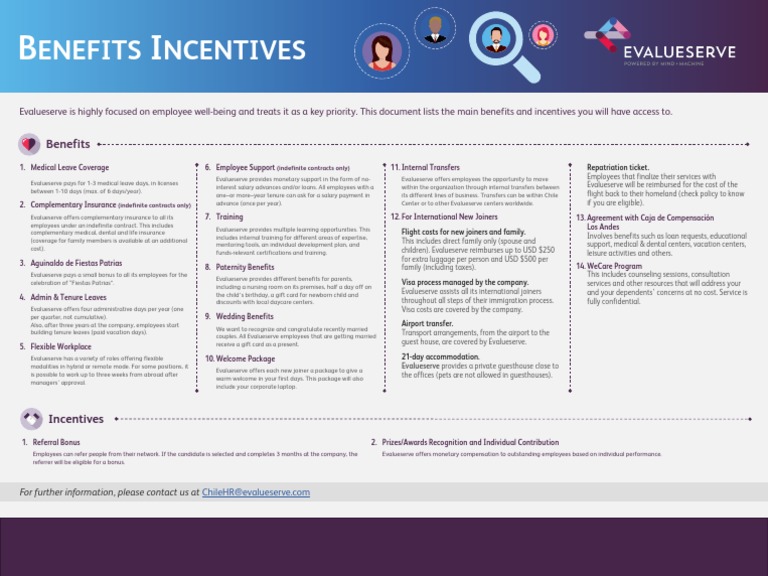 Benefits and Incentives - Evalueserve | PDF