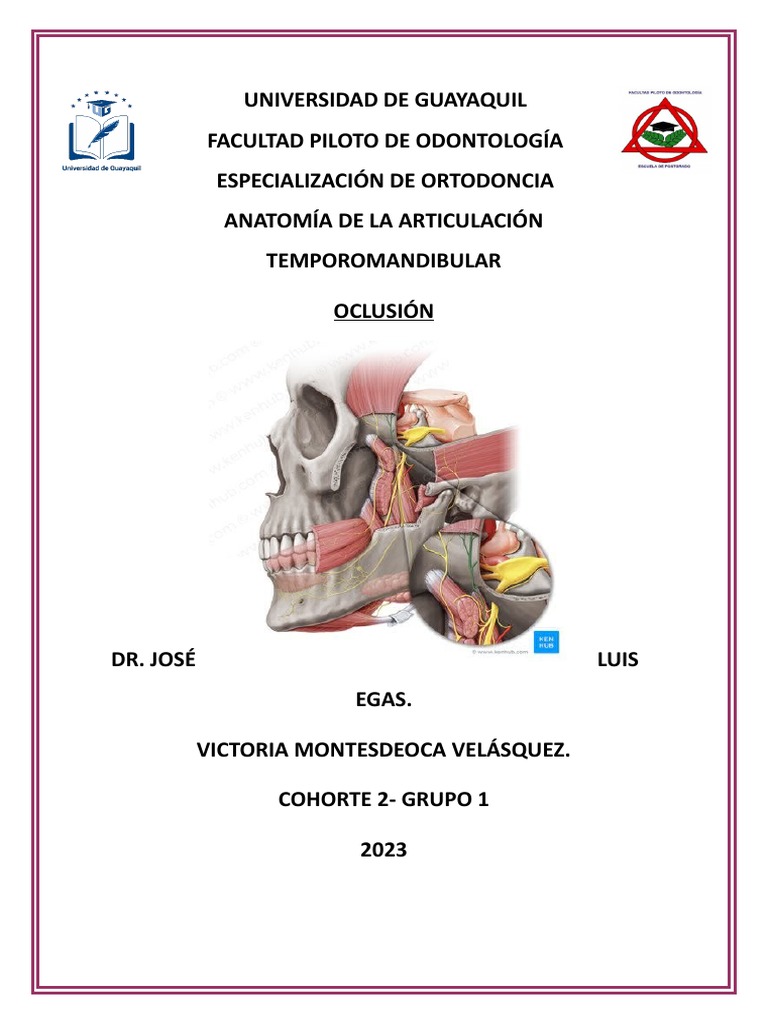 Anatomia de la ATM | PDF | Articulación | Sistema musculoesquelético